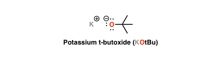 Potassium t-butoxide, KOtBu – a bulky base for making alkenes — Master ...